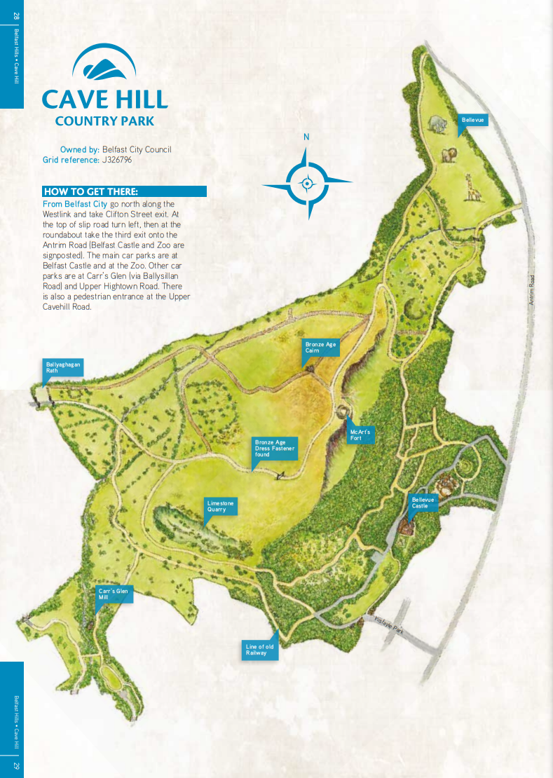 History of Cave Hill - Belfast Hills